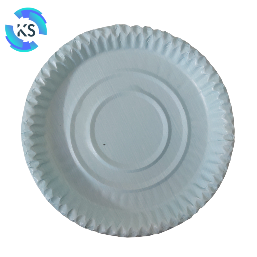 Blue Paper Plate - theksindustries.com